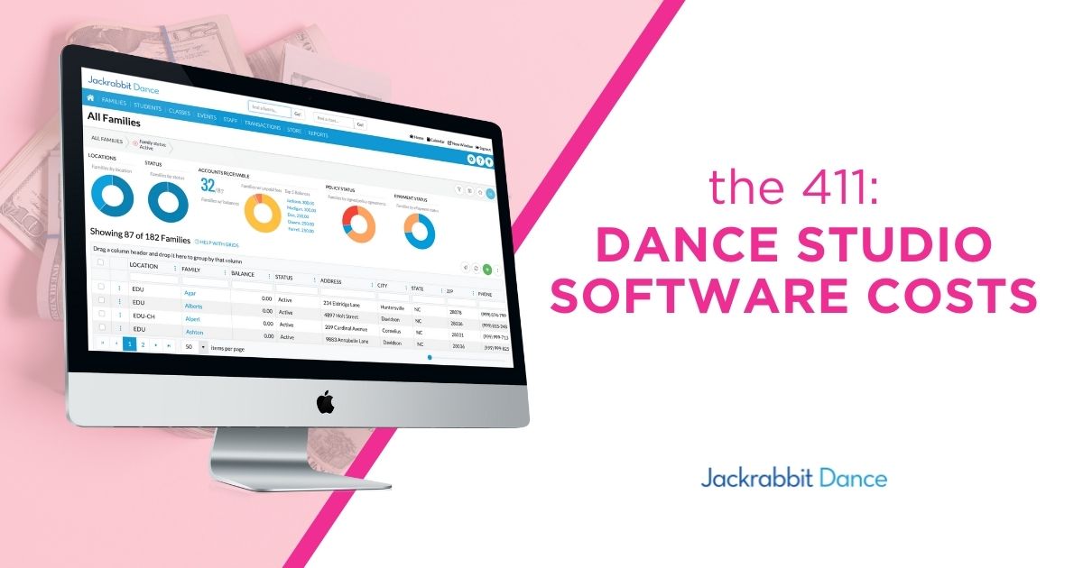 Free Dance Studio Software - Bargain or Burden? - Jackrabbit Dance