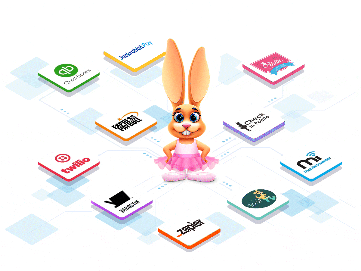 Jackrabbit Dance Studio Application Integrations